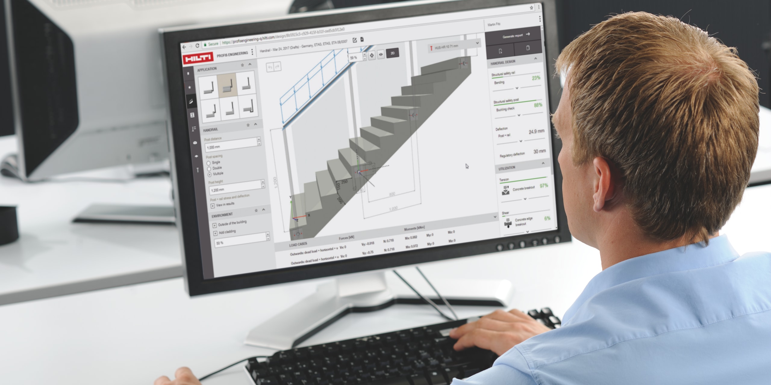 Software PROFIS Engineering per connessioni acciaio-calcestruzzo ...