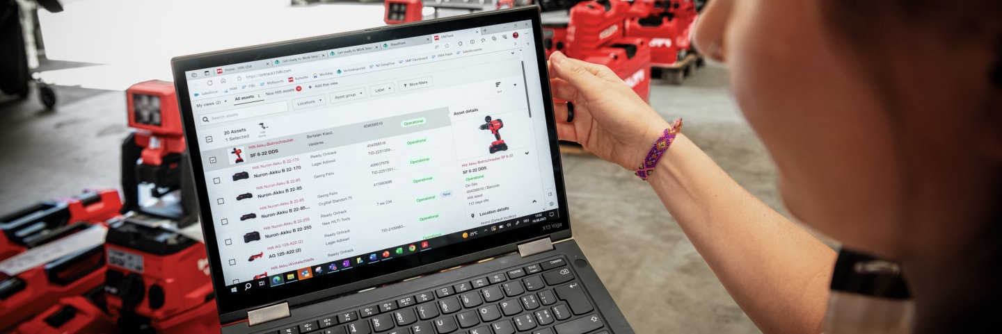 Registrati e ottieni il tuo account Hilti online - Hilti Italia