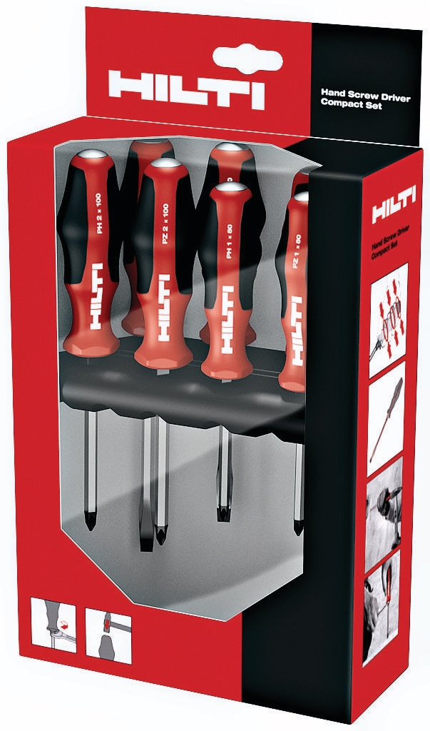 Set avvitatore S-SD - Punte e attacchi - Hilti Italy