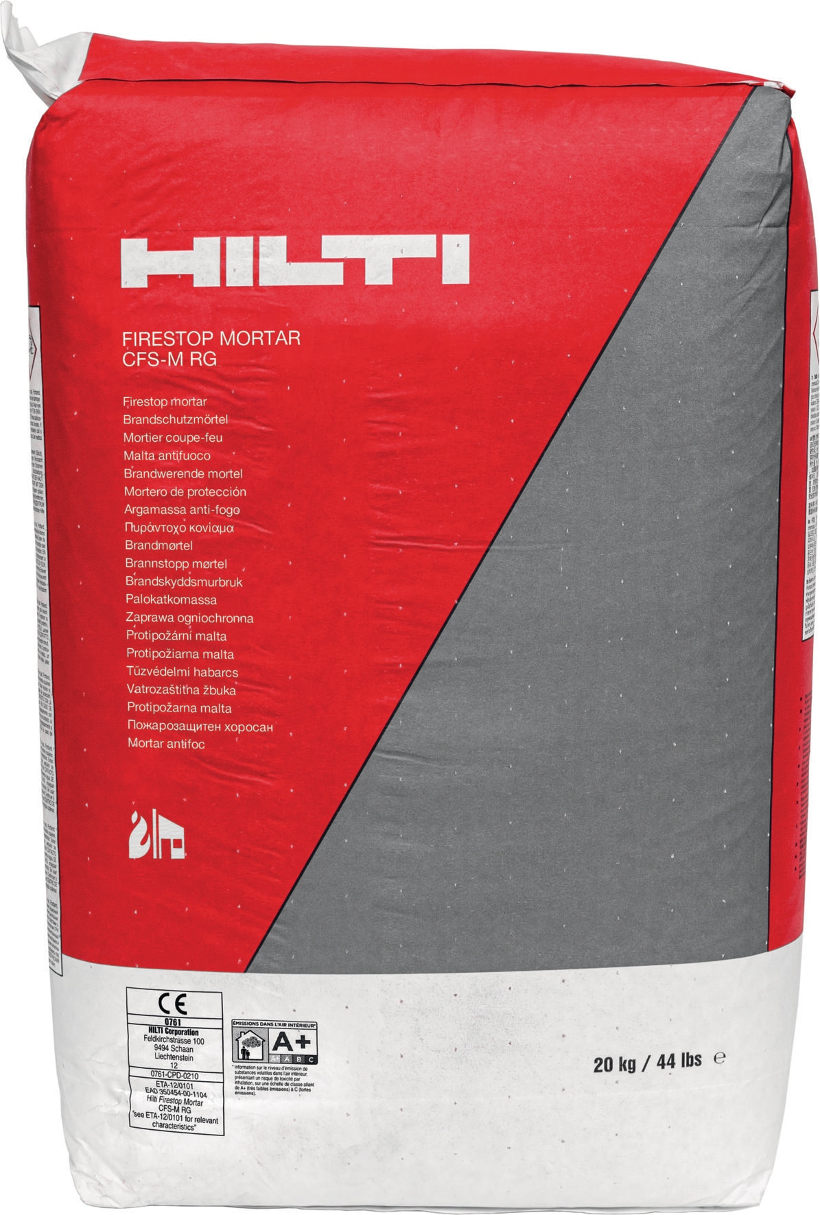 Malta antifuoco CFS-M RG - Sigillanti, spray e rivestimenti - Hilti Italy